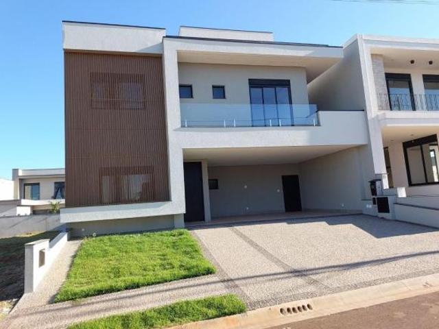 Sobrado para venda em Santorini Residencial Club de 305.00m² com 4 Quartos, 4 Suites e 4 Garagens