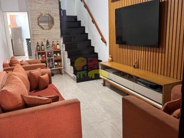 Sobrado para venda em Paulicia de 102.00m² com 2 Quartos e 1 Garagem