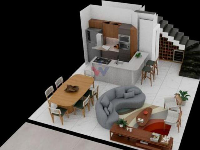 Sobrado para venda em Parolin de 200.00m² com 2 Quartos, 1 Suite e 2 Garagens