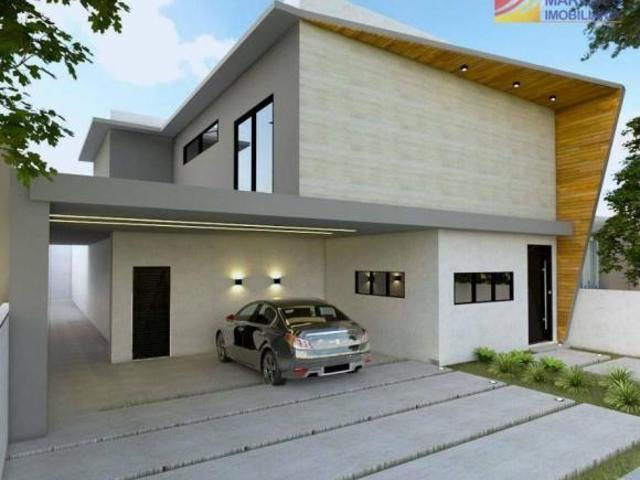 Sobrado para venda em Residencial Evidencias de 273.00m² com 3 Quartos, 3 Suites e 4 Garagens