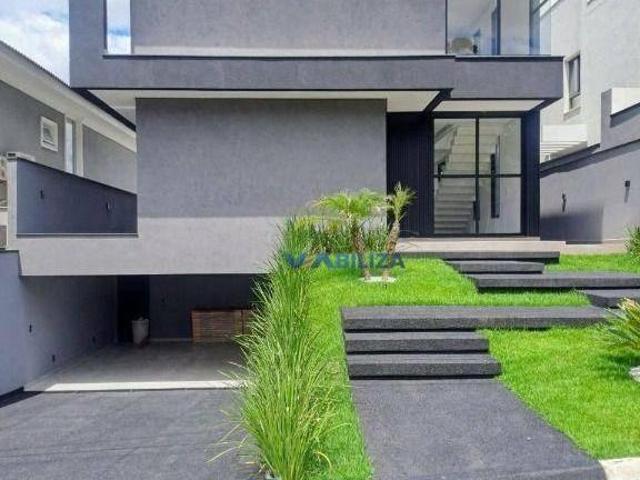 Sobrado para venda em Residencial Real Park de 320.00m² com 4 Quartos, 4 Suites e 4 Garagens