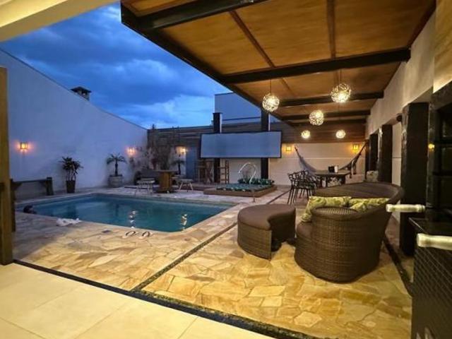 Sobrado para venda em Residencial Real Park Sumaré de 202.00m² com 3 Quartos, 1 Suite e 4 Garagens