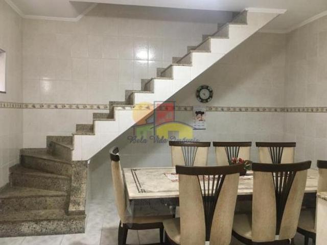 Sobrado para venda em Vila Tolstoi de 120.00m² com 3 Quartos, 3 Suites e 3 Garagens