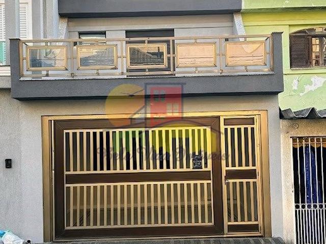 Sobrado para venda em Vila Camilópolis em Santo André São Paulo de 192.00m² com 3 Quartos, 1 Suíte e 2 Garagens