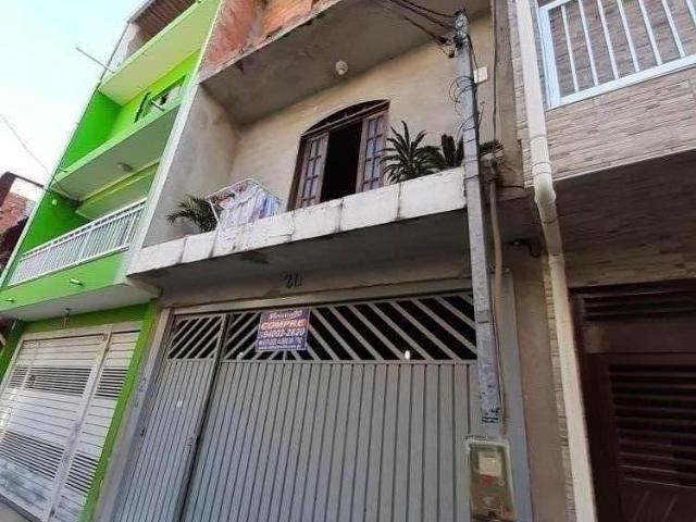 SOBRADO PRA RENDA C/ 03 CASAS+01 VAGA NO ROCHDALE OSASCO R$ 280.000