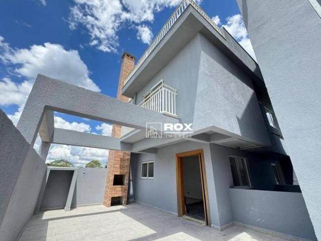 Sobrado quadriplex com 3 quartos, sendo 1 suíte à venda, 163 m² por R$ 894.000 Santa Felicidade, C