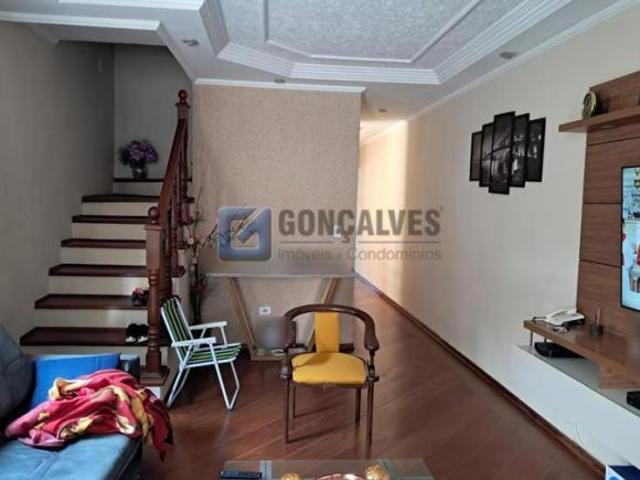 Sobrado residencial à venda em Independência, SBC – 3 quartos, 2 vagas