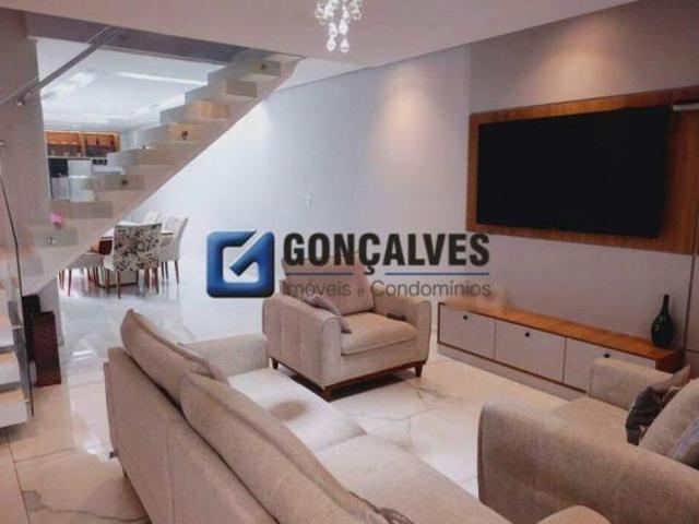 Sobrado Residencial à Venda em Jardim Sônia Maria, Mauá – 4 suítes, 4 vagas