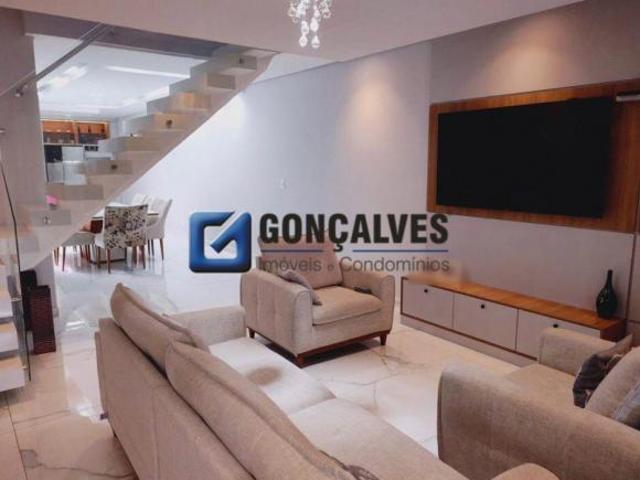 Sobrado Residencial à Venda em Jardim Sônia Maria, Mauá – 4 suítes, 4 vagas