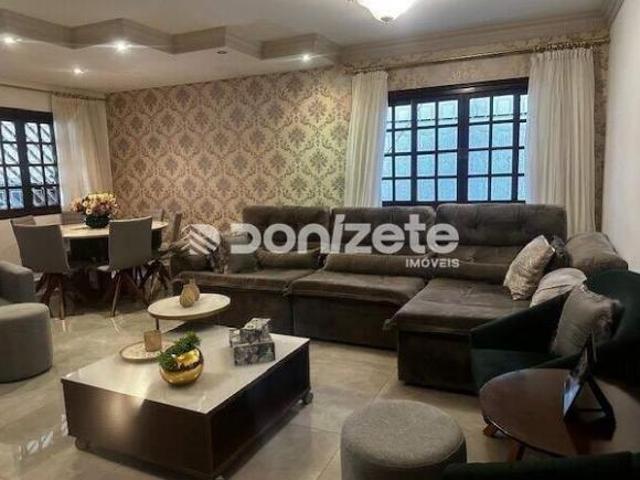 Sobrado residencial à venda em Santo André Santa Maria – 4 dorms, 3 suítes, 3 vagas