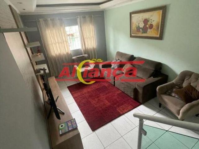 Sobrado residencial à venda, Jardim São Francisco, Guarulhos SO0078