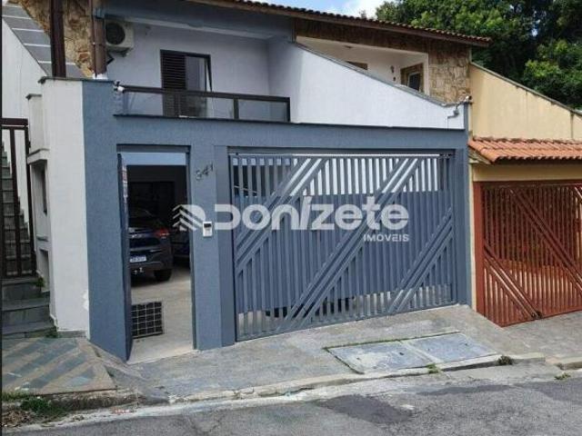 Sobrado Residencial com 4 Dormitórios em Vila Floresta, Santo André – Financiamento aceito