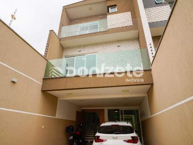 Sobrado residencial com 4 suítes, 349 m², Jardim – Santo André Financia e aceita permuta
