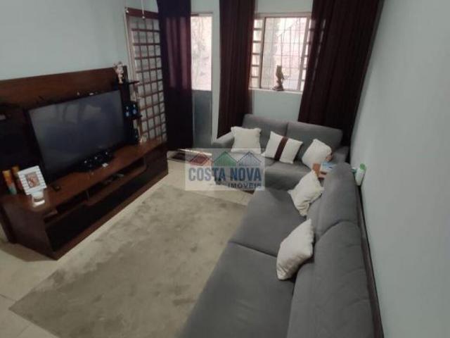 Sobrado residencial com 155m², com edículas no quintal, 5 quartos e 2 vagas Vila Maria Alta