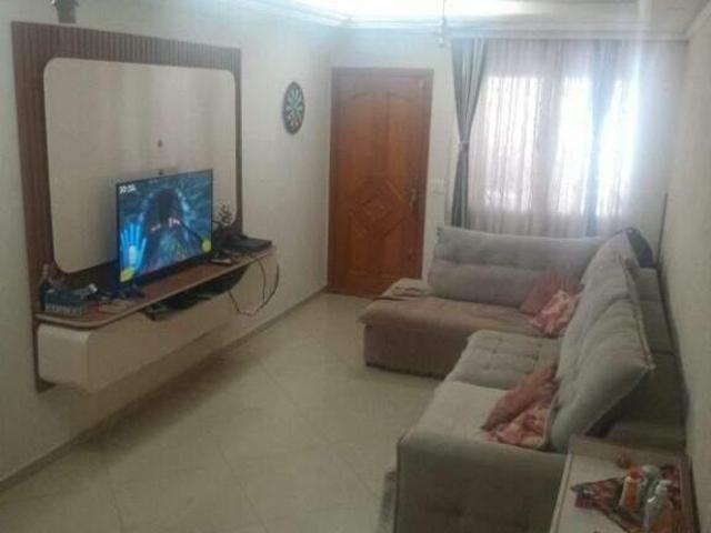 Sobrado Residencial com 3 Quartos, 2 Vagas em Santo André – Financia e Permuta