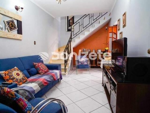 Sobrado Residencial com Varanda Gourmet em Jardim Bela Vista, Santo André – Financia e aceita Permut