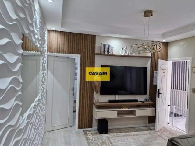Sobrado Residencial em São Bernardo do Campo – 2 Quartos, 2 Vagas, Mobiliado