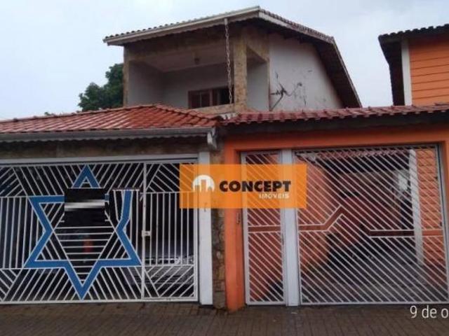 sobrado residencial para venda e locação, Vila Acoreana, poá