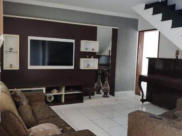 Sobrado Residencial 3 Quartos com 2 Suítes em Santo André Vila Linda – Financiamento Aceito