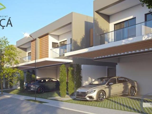 SOBRADO SEMI ACABADO COM 3 SUÍTES DENTRO DE CONDOMINIO