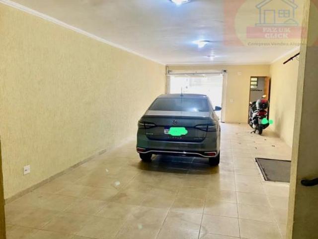 Sobrado Tatuapé 3 Dorms sendo 1Suíte com Closet e Banheira, 5 Vagas, Rua Tranqui
