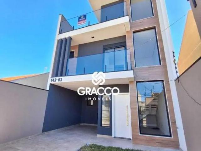 Sobrado Triplex 150m² 3 Quartos, 2 Vagas à venda no Portão Curitiba PR