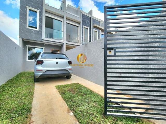 Sobrado triplex 2 quartos novo Umbará, Curitiba com rooftop terraço com 1 Churrasqueira Brinde da Cu