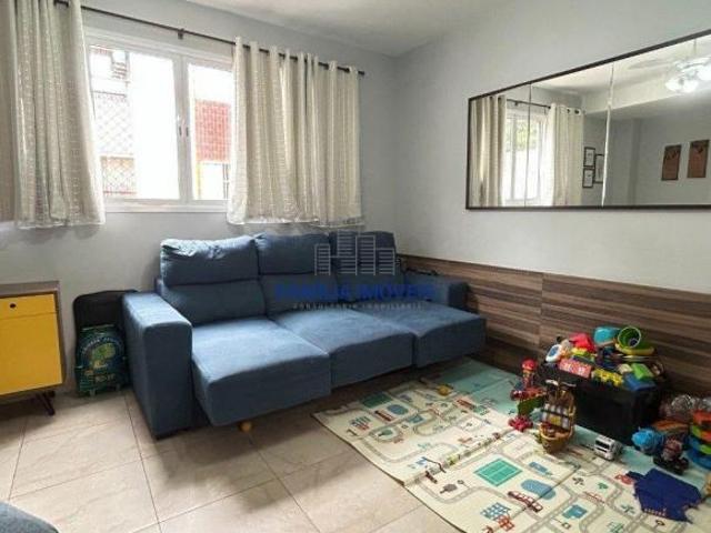 Sobrado tríplex à venda 2 quartos Garagem Box Marapé Santos/SP