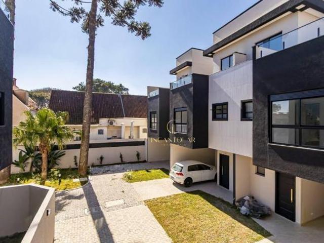 Sobrado Tríplex em condomínio à venda no Cajuru 3 dormitórios 1 suíte, 136m² | Terraço com sala í