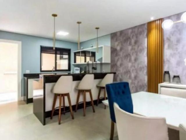 Sobrado Triplex Mobiliado 140m² no Atuba | A 1 Quadra do Parque | Condomínio Fechado | Aceita Apto n