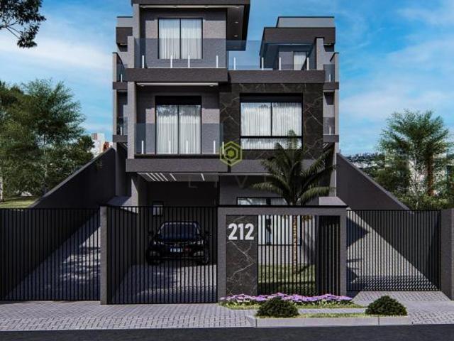 Sobrado tríplex no Residencial Vinotti, com 03 quartos, 01 suíte, 02 vagas de garagem, no Tingui!