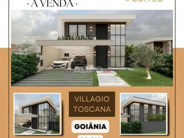 SOBRADO VILLAGE TOSCANA Casa de Rua com 4 Quarto s por R$ 2450000.00 no setor Residencial Villagio