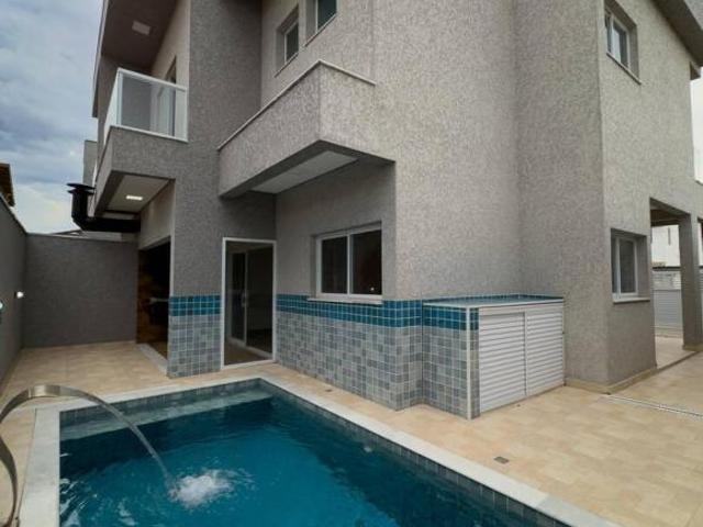 SOBRADO VISTA MAR 3 QUARTOS 1 SUÍTE PISCINA PORTEIRA FECHADA ITANHAÉM SP