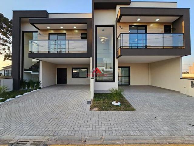 Sobrado 03 Dormitórios e 1 suíte com 145m² Costeira São José dos Pinhais