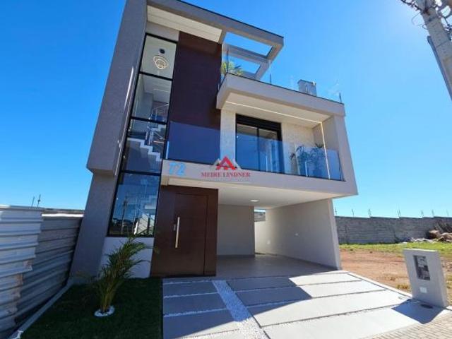 Sobrado 03 Dormitórios sendo 1 suíte com 173m² Total Costeira São José dos Pinhais