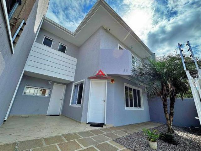 Sobrado 03 Dormitórios sendo 1 suíte com 108m² Costeira São José dos Pinhais