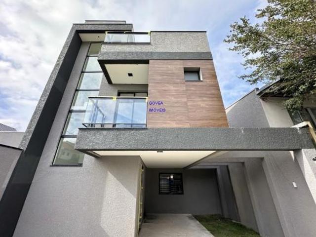 SOBRADO 141M² 3 QUARTOS, SENDO 2 SUITES, 4 BANHEIRO, TERRAÇO, 2 VAGAS, INDIVIDUAL ALTO PADÃO, COM PR