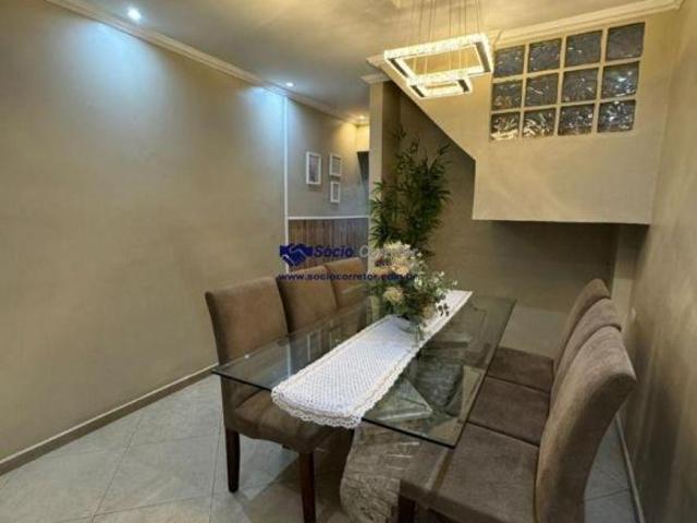 Sobrado 163m² 3 dormitórios com Suíte com Churrasqueira e 2 Vagas no Paraventi G