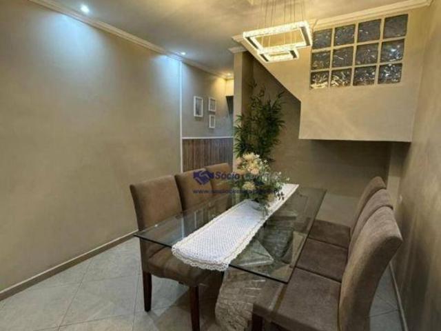 Sobrado 163m² 3 dormitórios com Suíte com Churrasqueira e 2 Vagas no Paraventi Guarulhos
