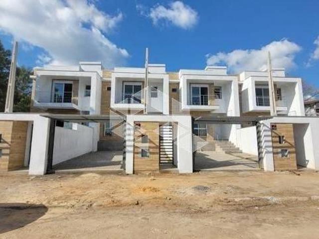 Sobrado 129m² com 3 suítes, bairro Campestre São Leopoldo