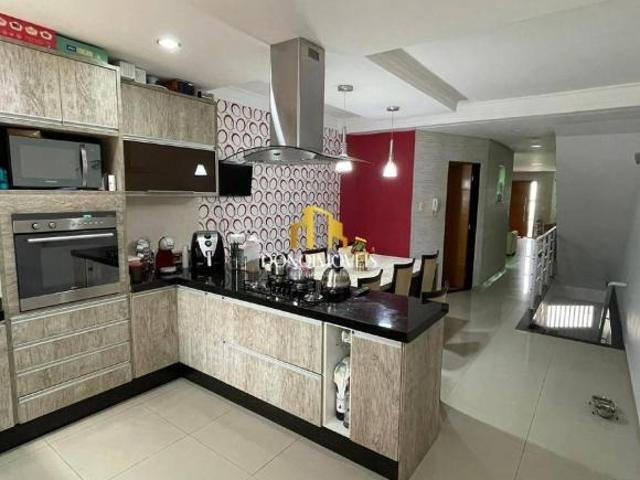 Sobrado 250 m² 3 dorms 4 vagas Vila Assunção Santo André