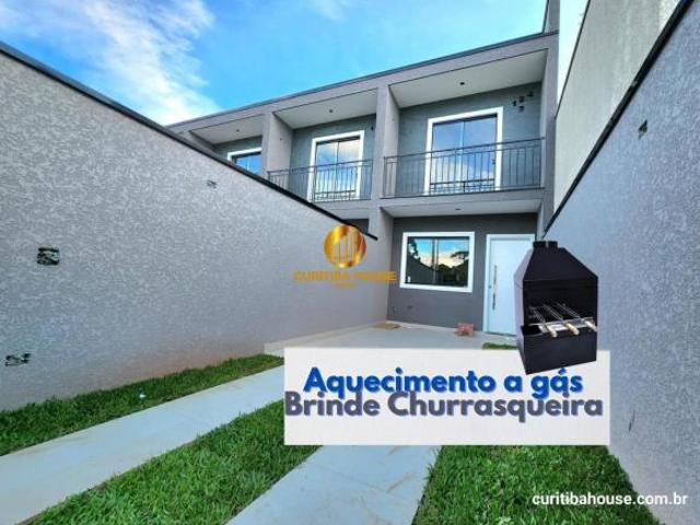 Sobrado 2 quartos aquecimento a gás última unidade Umbará