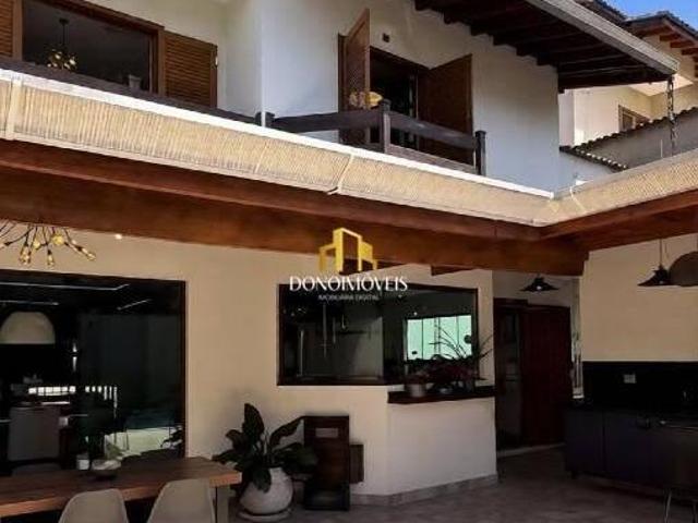 Sobrado 313 m² 3 suítes 4 vagas piscina Parque dos Pássaros SBC alto padrão