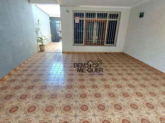 SOBRADO 3 DORM, COM SUÍTE / QUINTAL QLEBA 1 PARQUE SÃO 176 m²