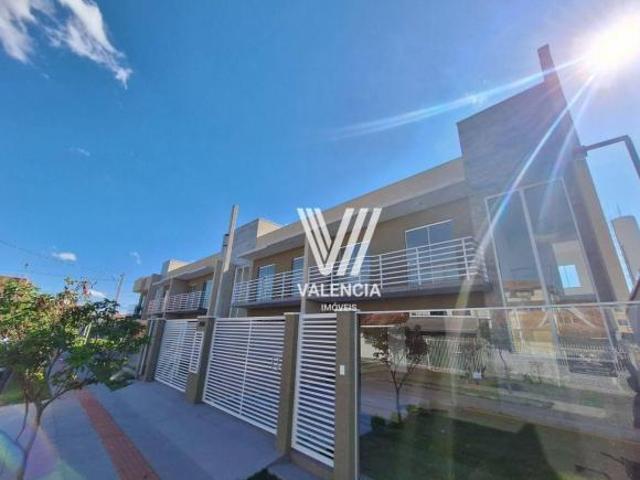 Sobrado | 3 dorm | Suíte | 2 vagas | 149 m² priv | Cidade Jardim São José dos Pinhais/PR