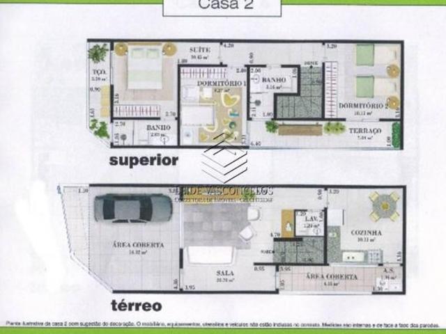 Sobrado 3 dormitorios a venda, 123 m² R$ 500.000,00 Aviacao Praia Grande/SP 3 Quartos, 1 Suite