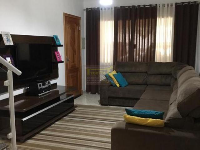 SOBRADO 3 DORMS 1 SUITE 2 VAGAS COBERTAS ESPACO GOURMET COM CHURRAQUEIRA