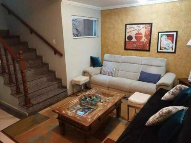 Sobrado 3 suítes com 4 vagas na Vila Scarpelli, Santo André — Financiamento Aceito