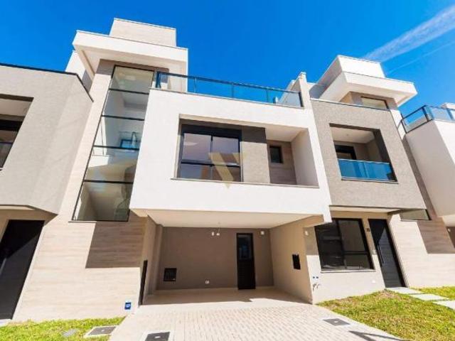 Sobrado 3 Suítes de 160 a 169m² em Santa Felicidade | Ático e Churrasqueira