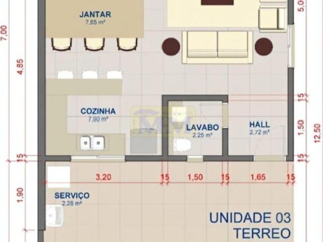Sobrado 3 quartos com Suíte em Construção no Cajuru